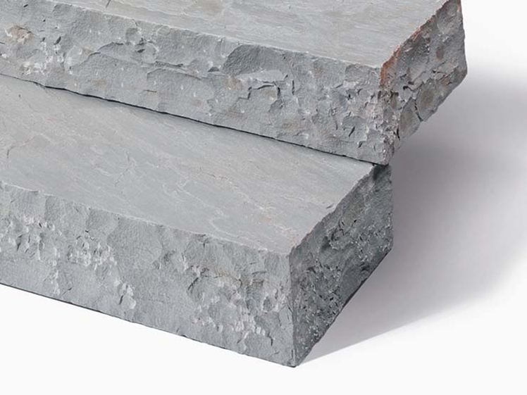 Sandstein Blockstufe 15x35cm - Kandla Grey | stonenaturelle Onlineshop