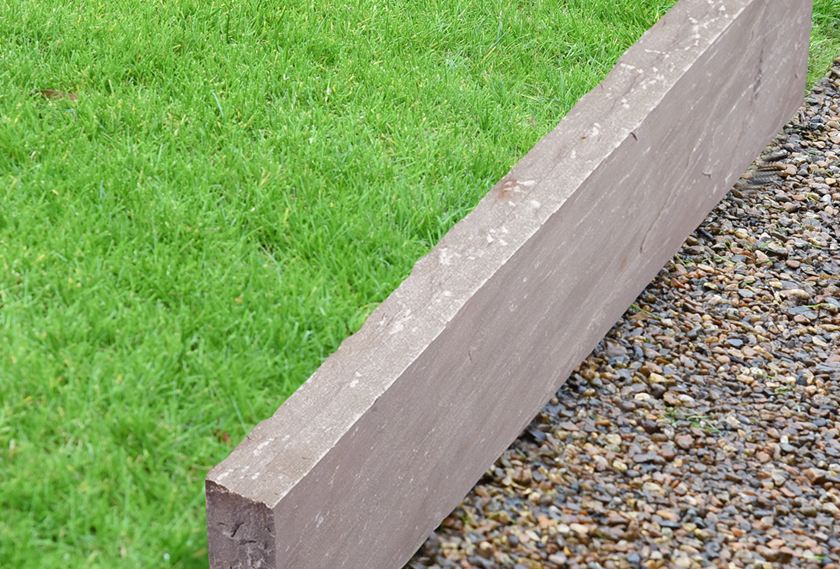 Rasenkanten aus Sandstein | stonenaturelle Online Shop