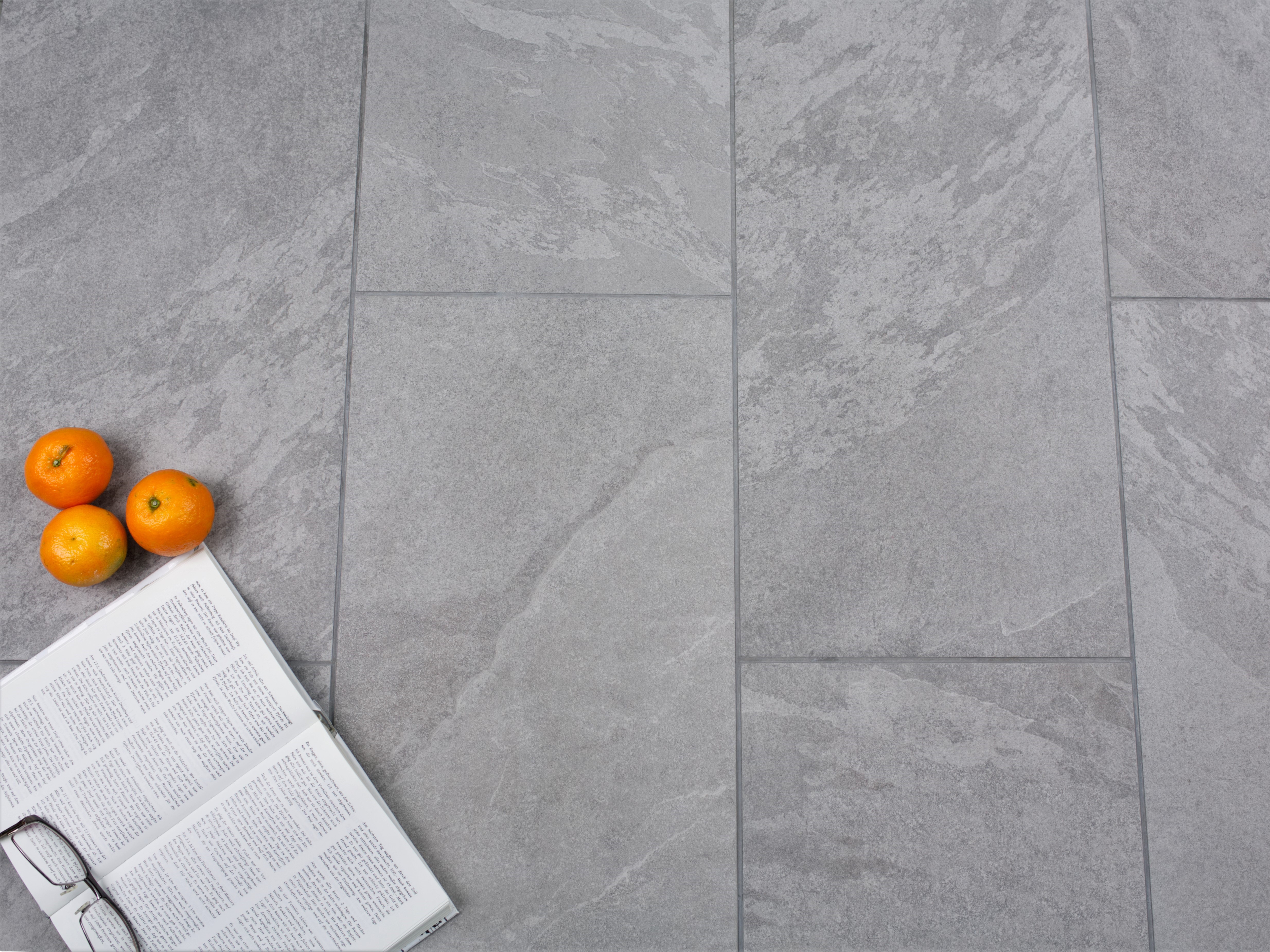 Schiefer-Fliesen Alpine Grey | stonenaturelle Steinböden